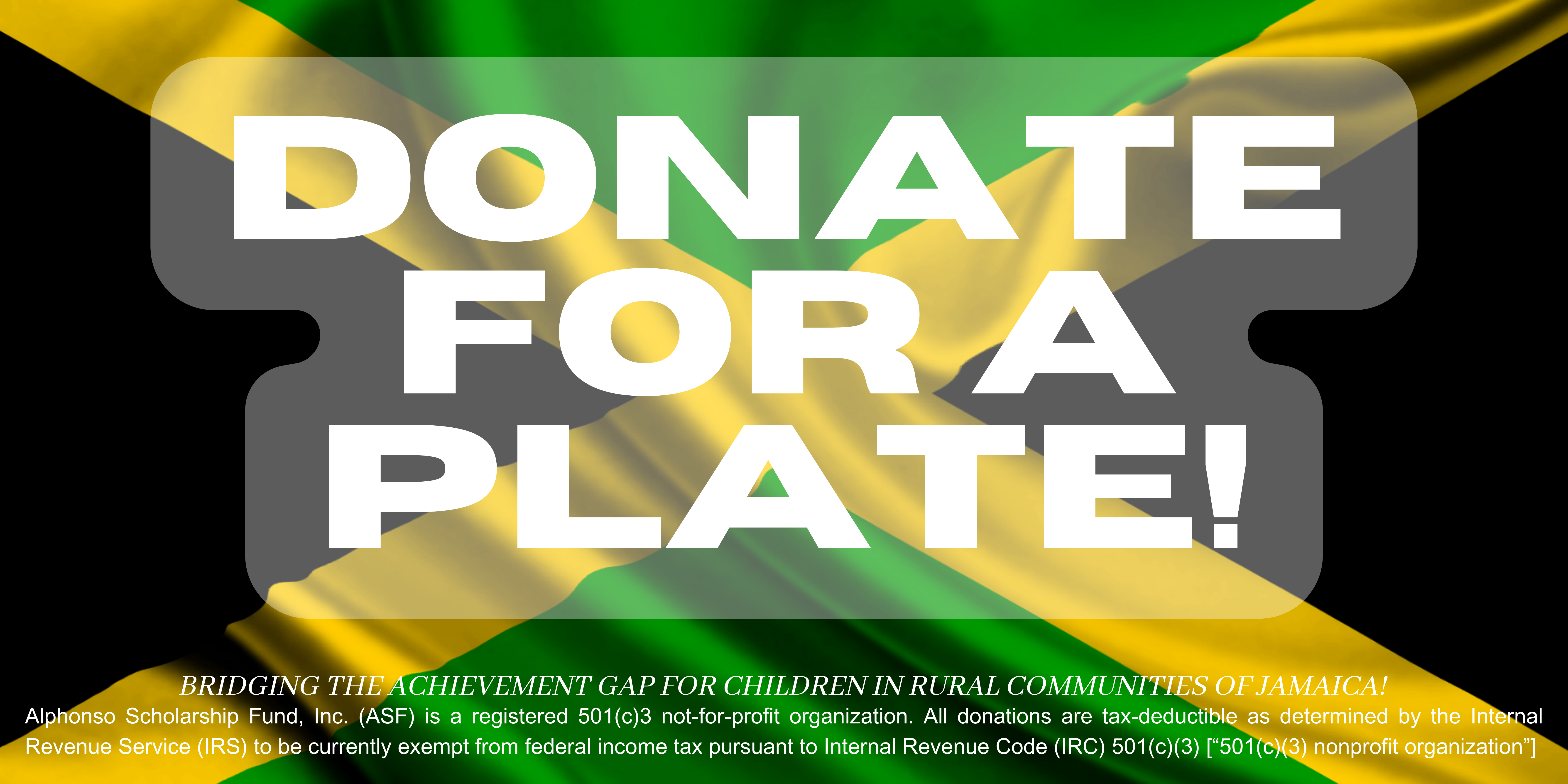 DONATE FOR A PLATE – Alphanso Scholarship Foundation, Inc.